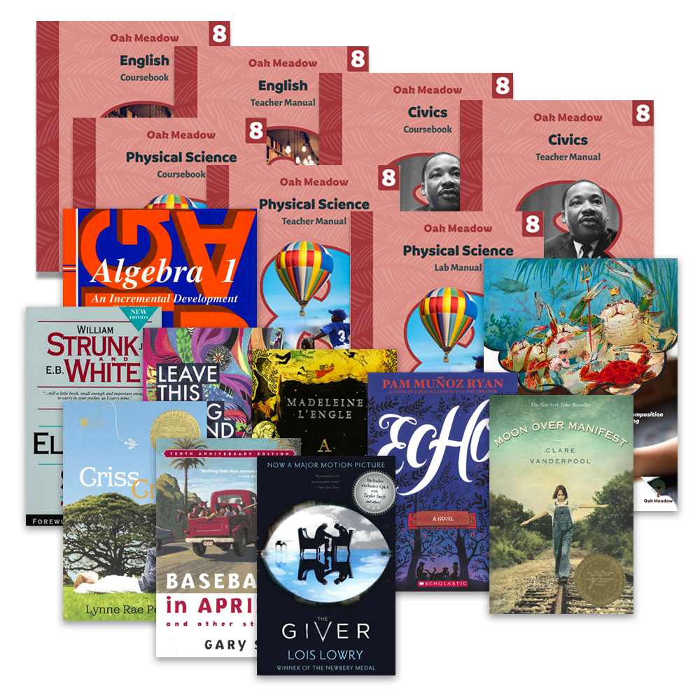 Grade 8 Package With Saxon Algebra 1 Oak Meadow Bookstore Grade 8 Package With Saxon Algebra 1 Oak Meadow Bookstore